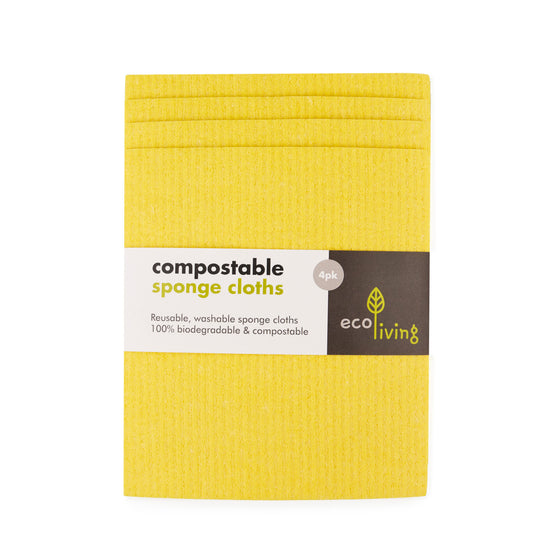 4ct Swedish Sponge Cloths – Ecoternatives